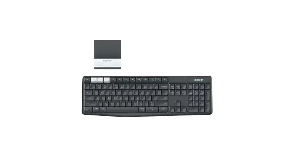 Logitech K375S Multi-Device Wireless Keyboard and Stand Combo - BSMART ...